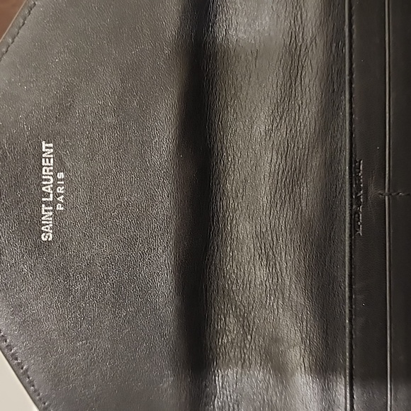 Yves Saint Laurent | Bags | Ysl Lambskin Leather Flap Crossbody Purse ...